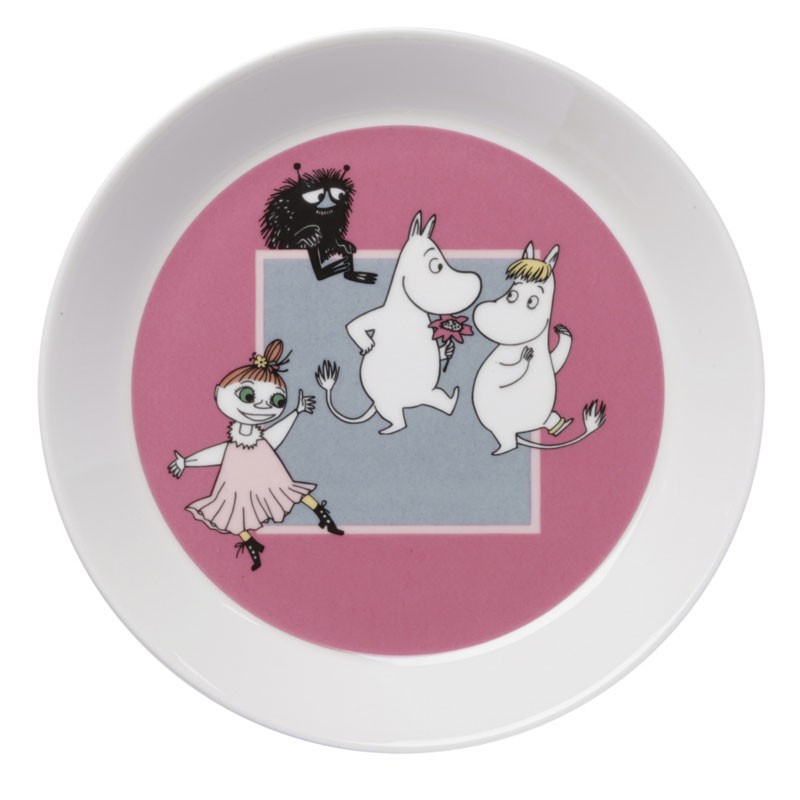 Talerz Muminki 19 cm Moomin Dance Taniec - Moaai - Sklep z wyposażeniem ...