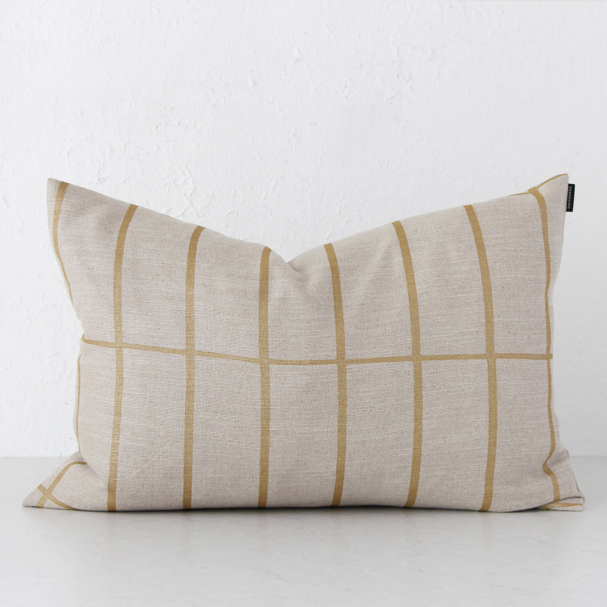 Poszewka na poduszkę lniana ze złotem 40x60 TIILISKIVI Gold-Sand ...